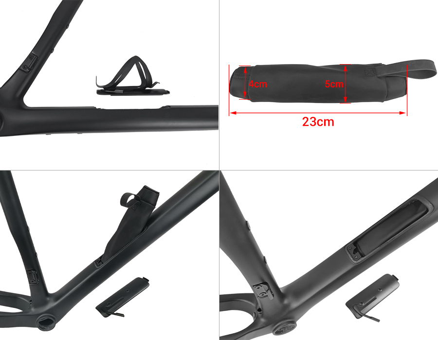 ProX Carbon Gravel Bike Frame Micro Suspension System Plus Integrated ...