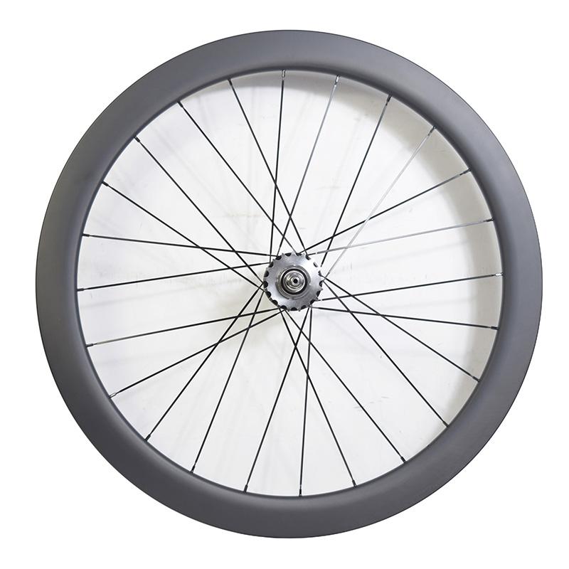 ProX Single Speed Wheel Carbon Fixie Wheelset Flip Flop Hub Novatec ...