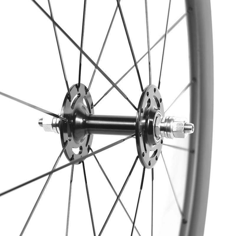 ProX Single Speed Wheel Carbon Fixie Wheelset Flip Flop Hub Novatec ...